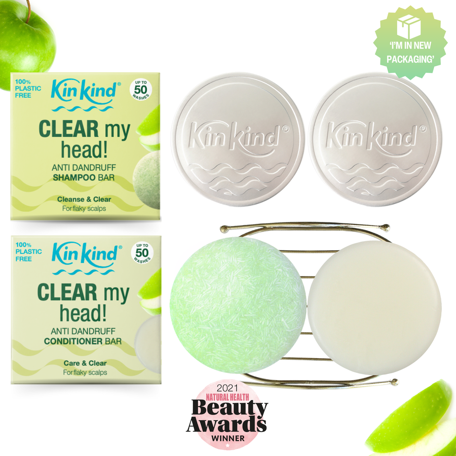 Best Anti Dandruff Shampoo and Conditioner Bars | KinKind Dandruff